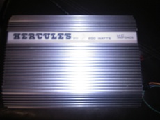HiFonics Hercules vii 200 watt x 1 channel amp For Sale - US Audio Mart
