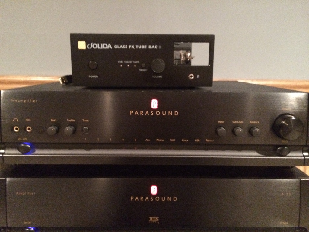 Parasound P5 pre-amp For Sale - US Audio Mart