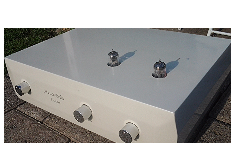 Musica Bella "White Pearl" Custom Reference Tube Preamp-transformer ...