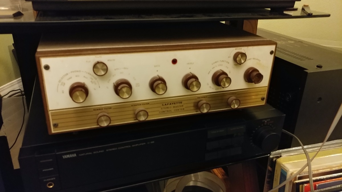 Lafayette KT-600 Tube Preamp With Original Telefunken 12ax7 tubes For ...