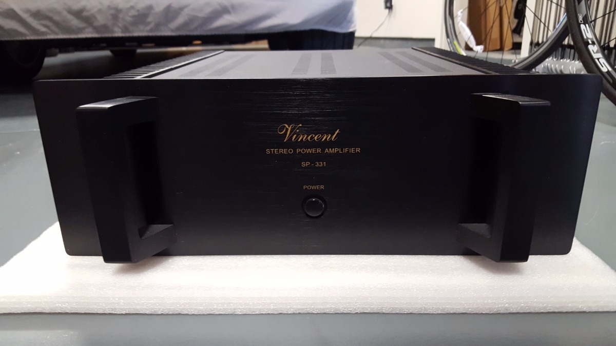 Vincent SP331 Tube Hybrid Power Amp 150 wpc Black MINT For Sale - US ...