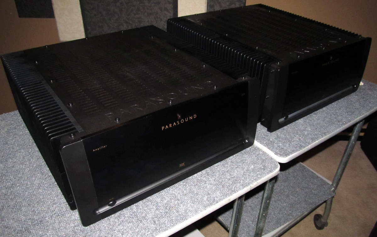 Parasound HALO JC1 monoblocks in black For Sale - US Audio Mart