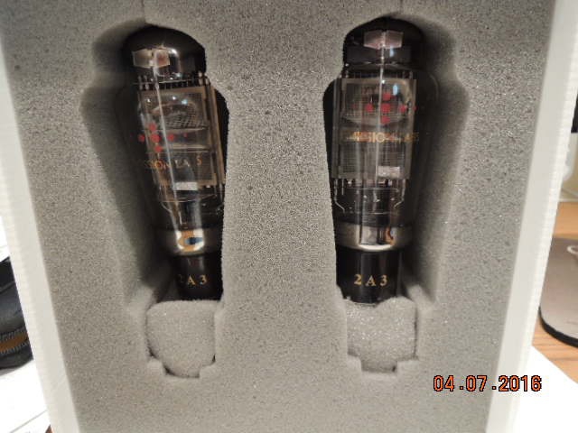 Emission Labs EML 2A3 Mesh Plate Output Tubes - Matched Pair For Sale ...