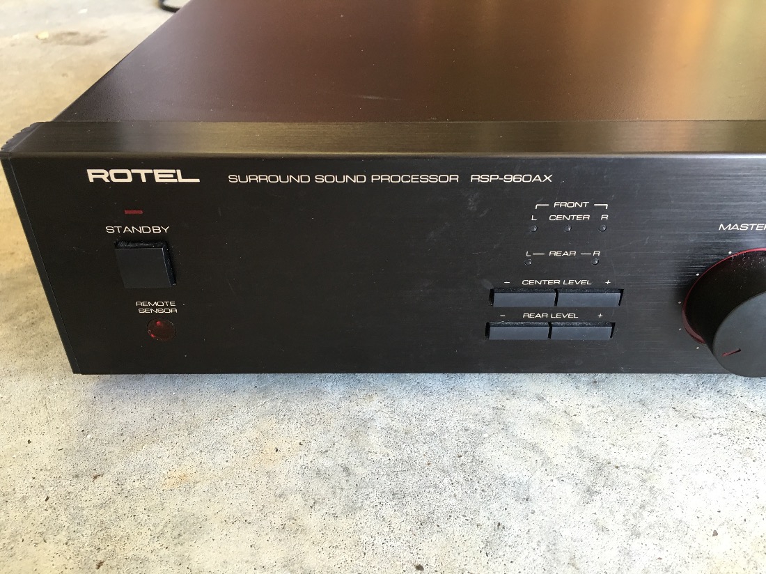 Rotel RSP-960AX Surround sound processor/preamp For Sale - US Audio Mart