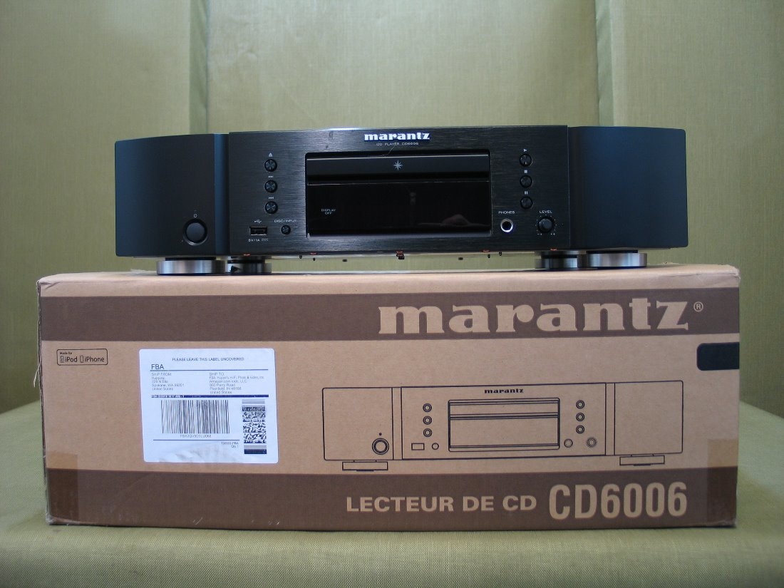 Marantz CD 6006 ( Comes With Box & All Packaging ) For Sale - US Audio Mart