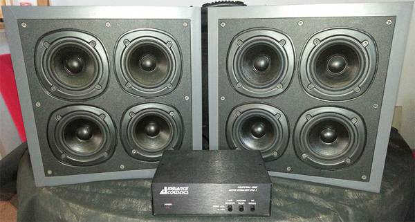 Ambiance Acoustics California Cube loudspeaker system (Studio grey ...