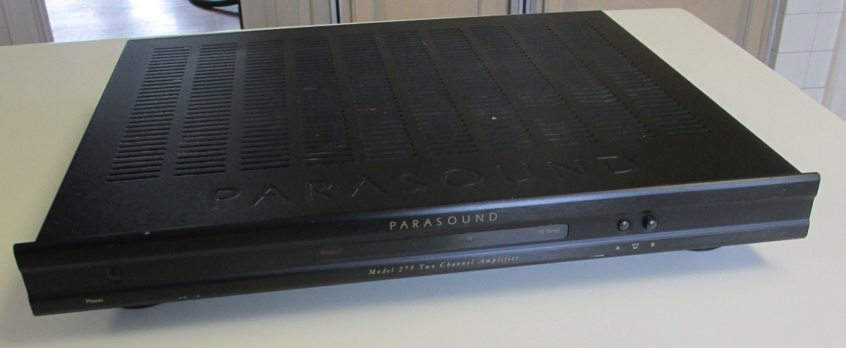 Parasound Model 275 2 Channel Amplifier FOR PARTS OR REPAIR ONLY DOES ...