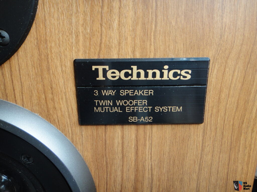 Rare Technics SB-A52 Twin woofer 12" speakers Photo #1011719 - UK Audio ...