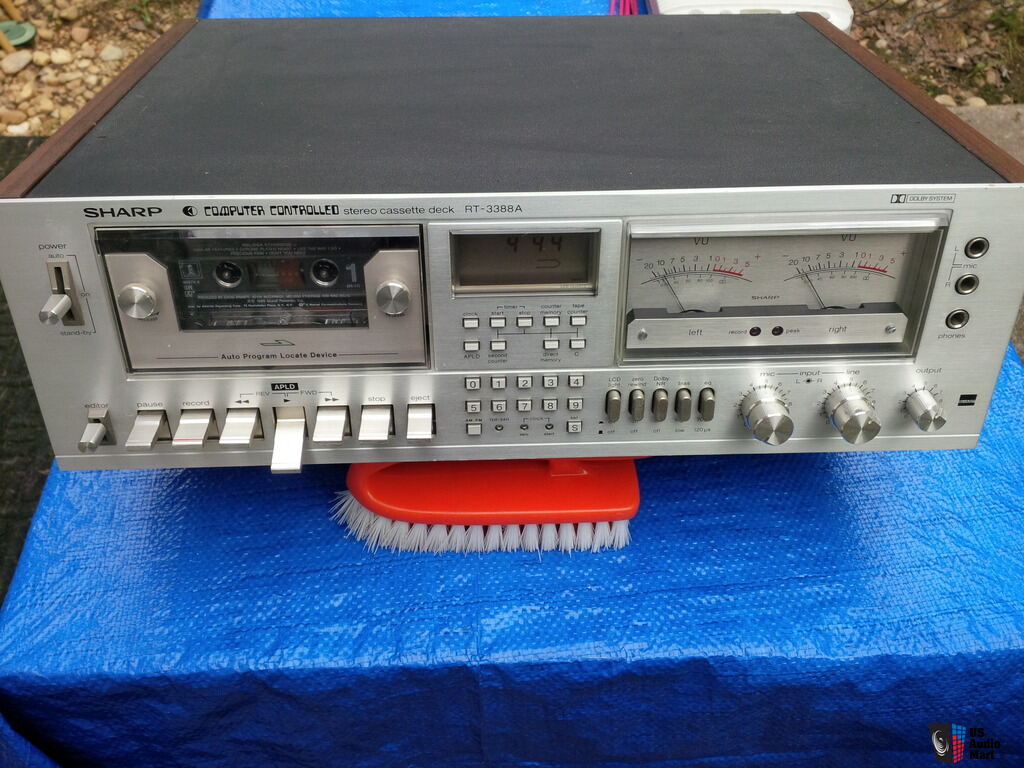 Vintage SHARP Computer Controlled Stereo Tape Deck RT-3388A Photo ...