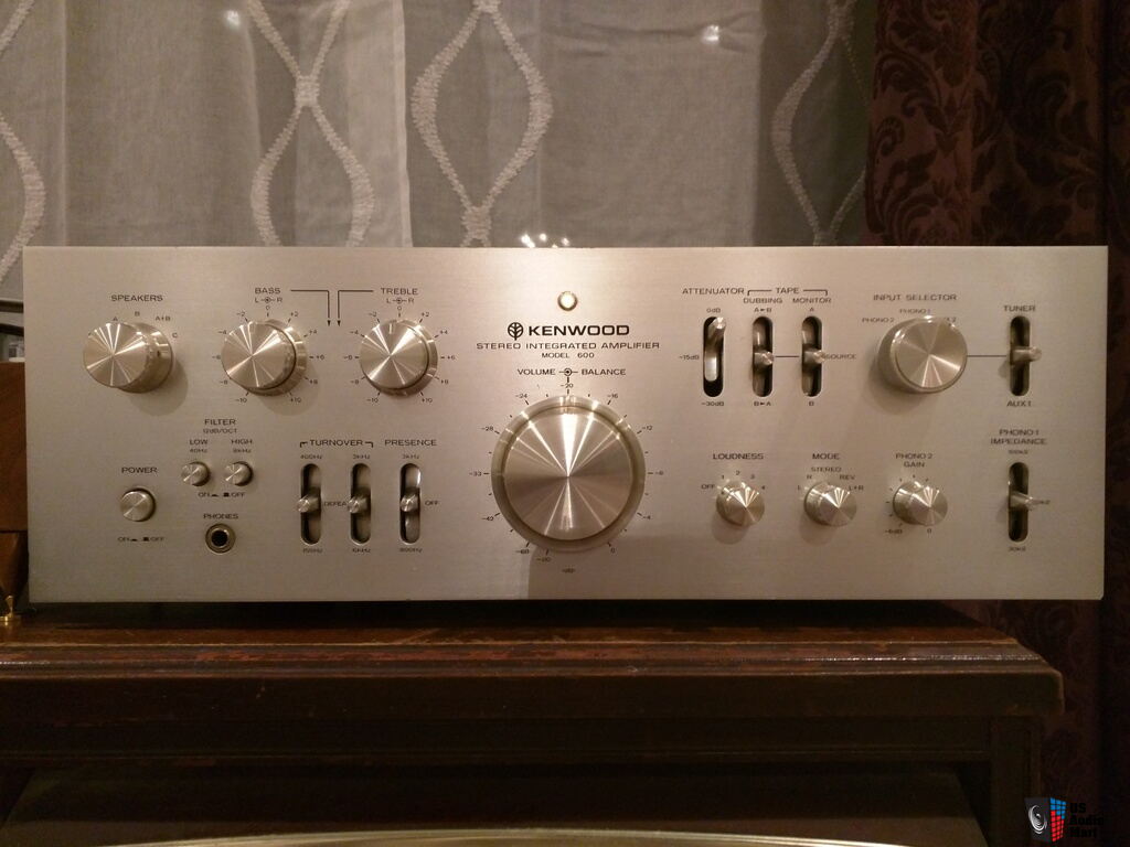 Kenwood Model 600 Supreme - RARE - Kenwood Trio - Completely recapped ...