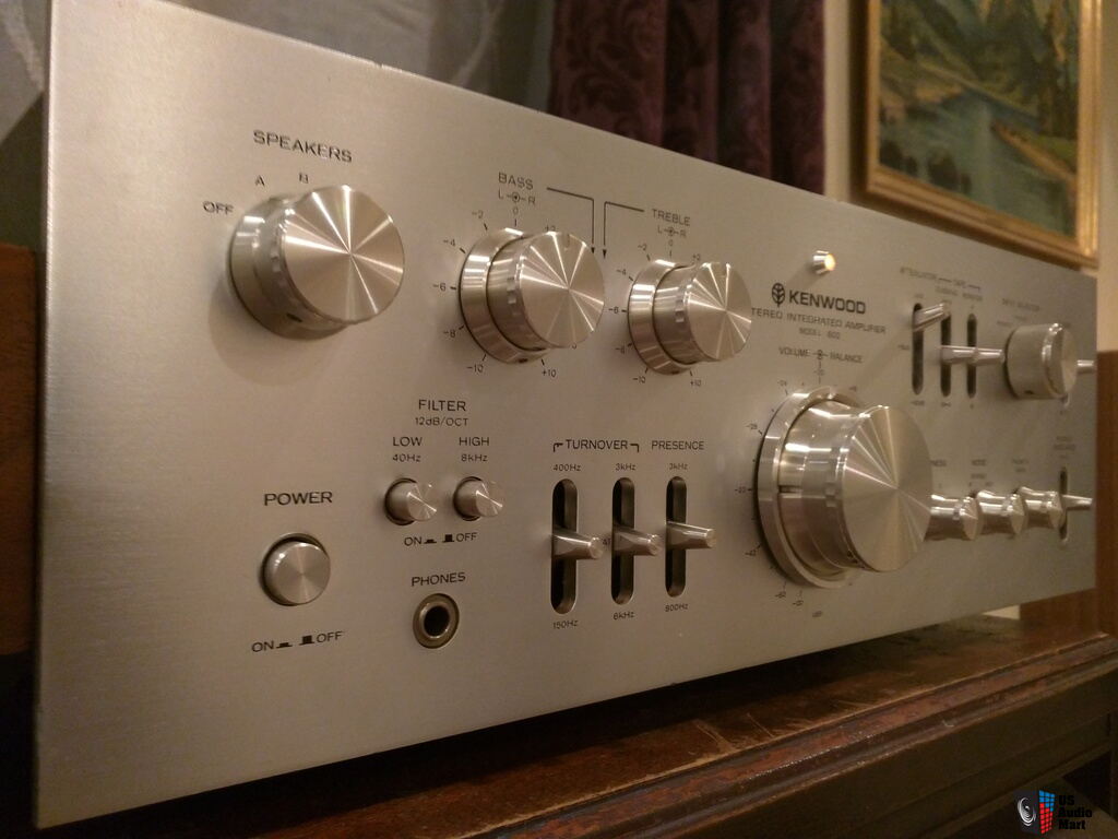 Kenwood Model 600 Supreme - RARE - Kenwood Trio - Completely recapped ...