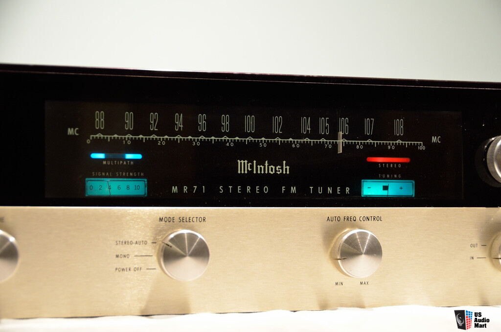 Mcintosh MR71 Tube tuner in great shape--collectable vintage tuner ...