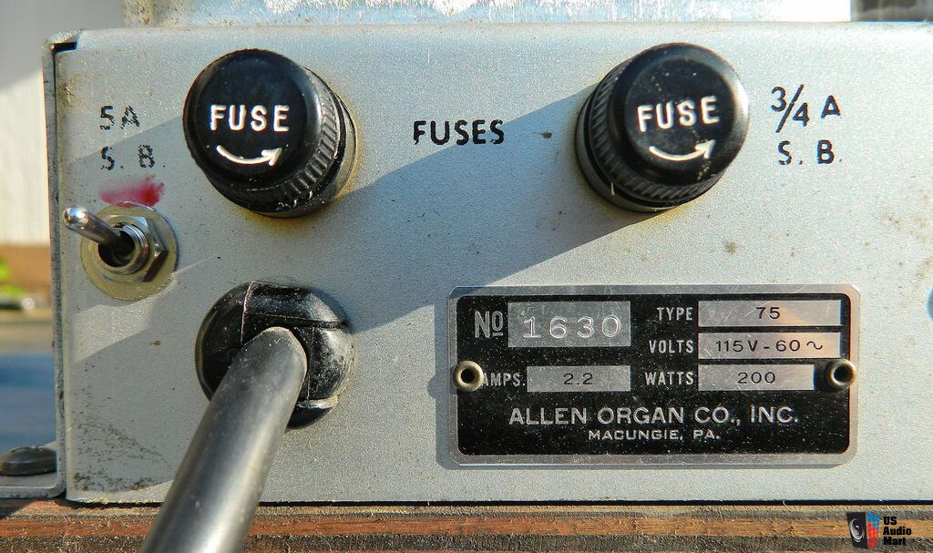 2 Allen Organ Model 75 Monoblock Amplifiers Photo #1017406 - Canuck ...