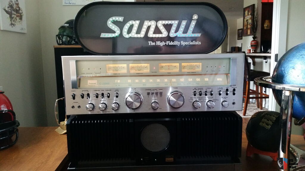 Sansui Lighted Dealer Sign • Scrolling Lite-Brite Effect Photo #1022534 ...