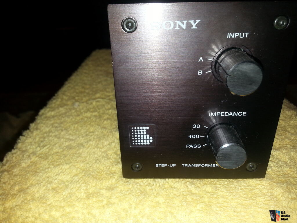 Sony HA-T1 mc step up transformer 3 & 40 ohm taps Photo #1024865 - UK ...
