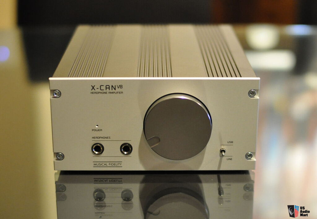 Musical Fidelity X-Can V8 Vacuum Tube Headphone Amplifier DAC Photo ...