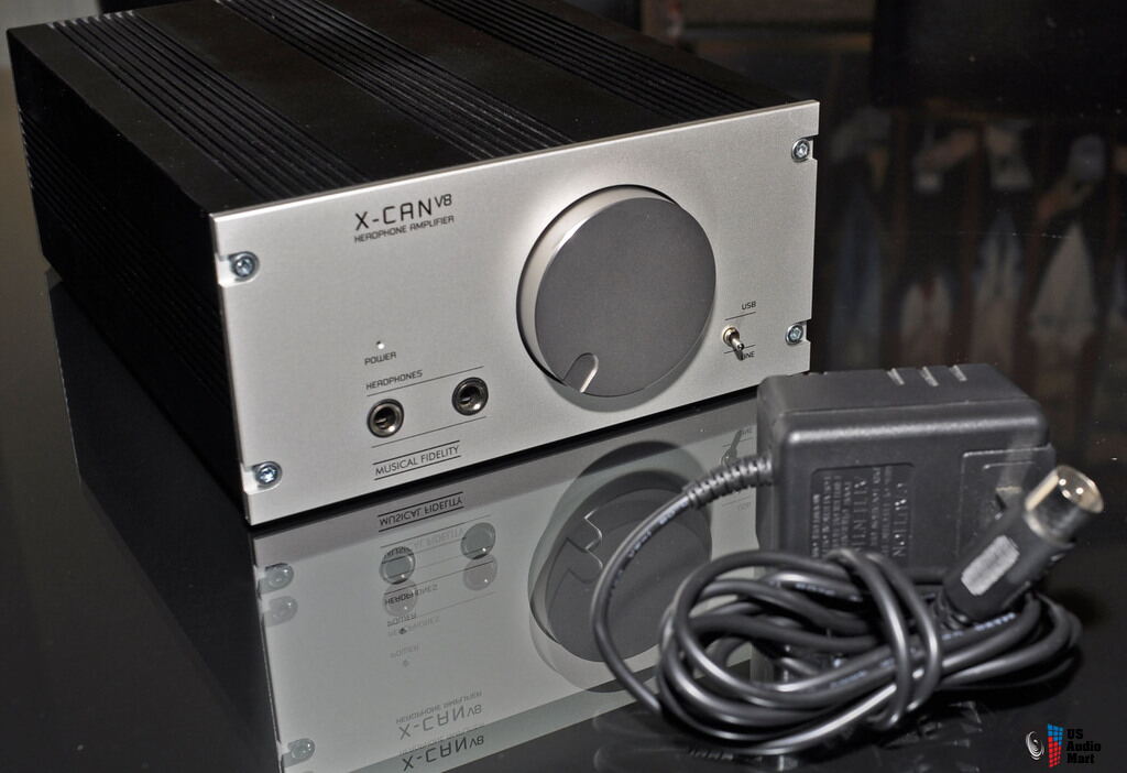 Musical Fidelity X-Can V8 Vacuum Tube Headphone Amplifier DAC Photo ...