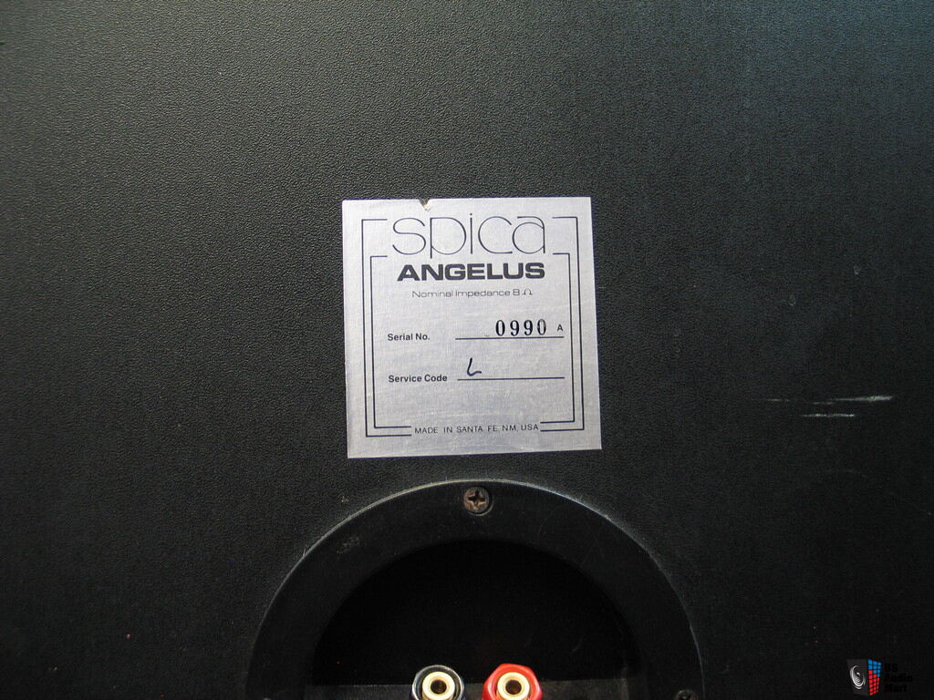 Extremly Rare Vintage Spica Angelus Audiophile Loudspeakers Photo ...