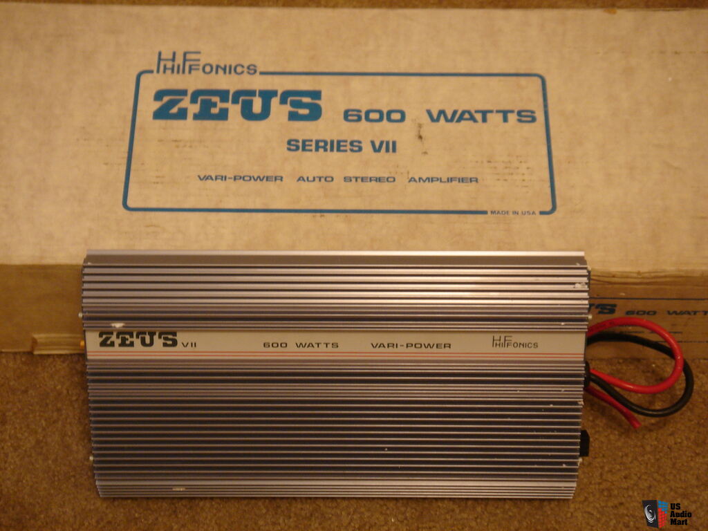 Hifonics VII Zeus amp brand new in the box For Sale - US Audio Mart