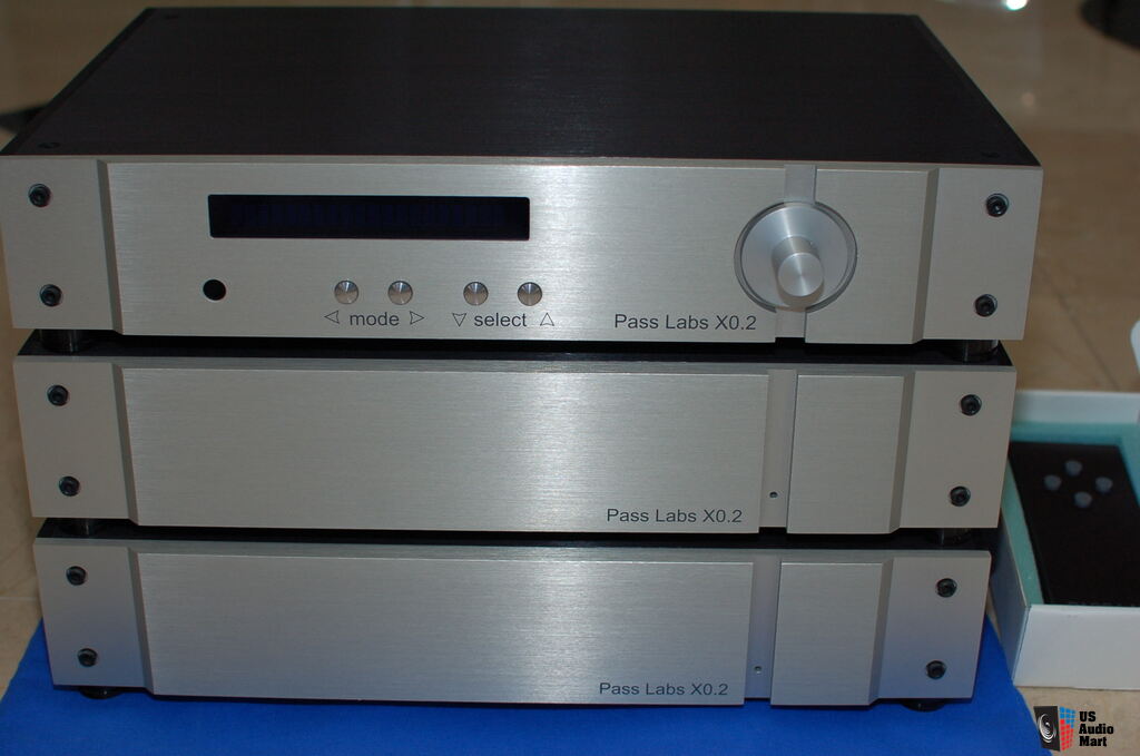 PASS LABS X0.2 Dual mono- 3 chassis Pre-amp Photo #1032350 - US Audio Mart