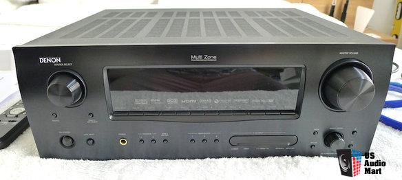Denon AVR-2308CI w/Remote & Audyssey Mic AV 7.1 Surround Sound Receiver ...