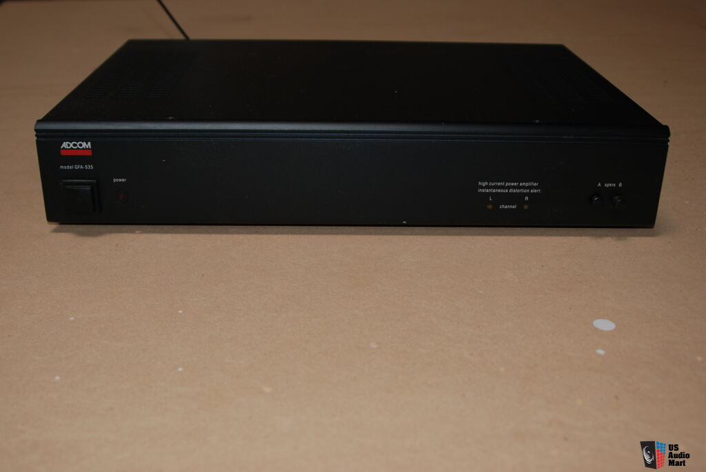 Adcom GFA 535 Power Amplifier Dealer Ad - US Audio Mart