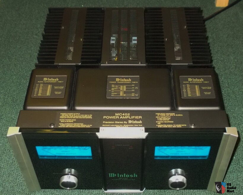 McIntosh MC402 Power Amplifier 400 Watts Photo #1052298 - Canuck Audio Mart