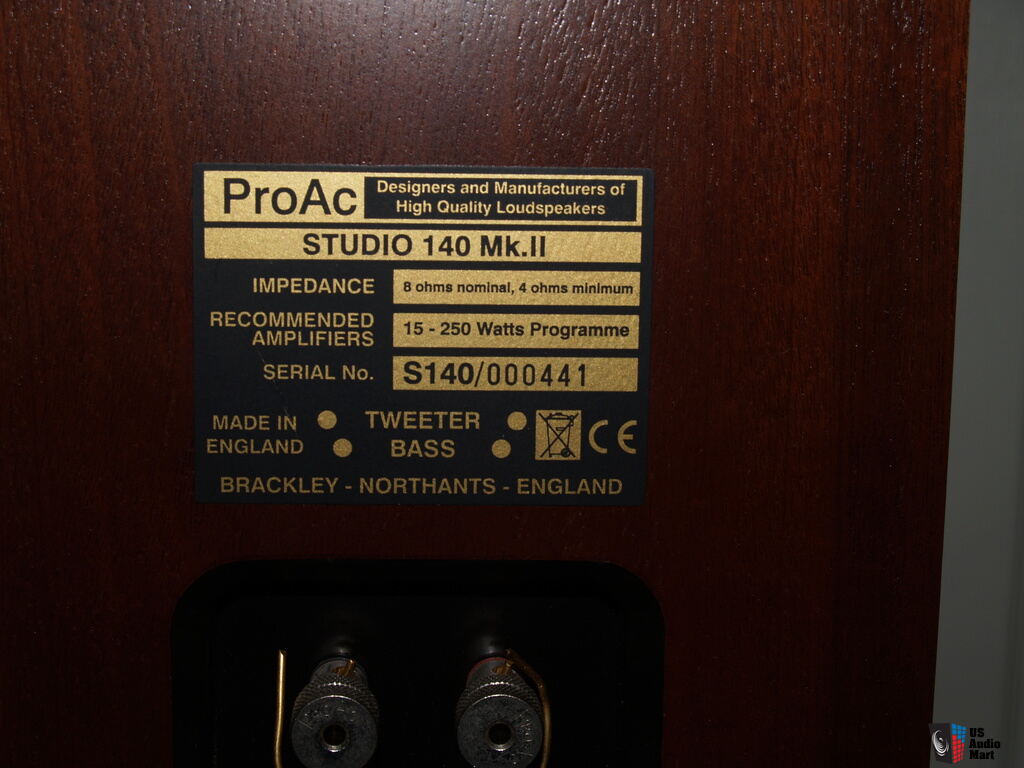 ProAc Studio 140 MK2 in Mahogny finish Photo #1054646 - US Audio Mart