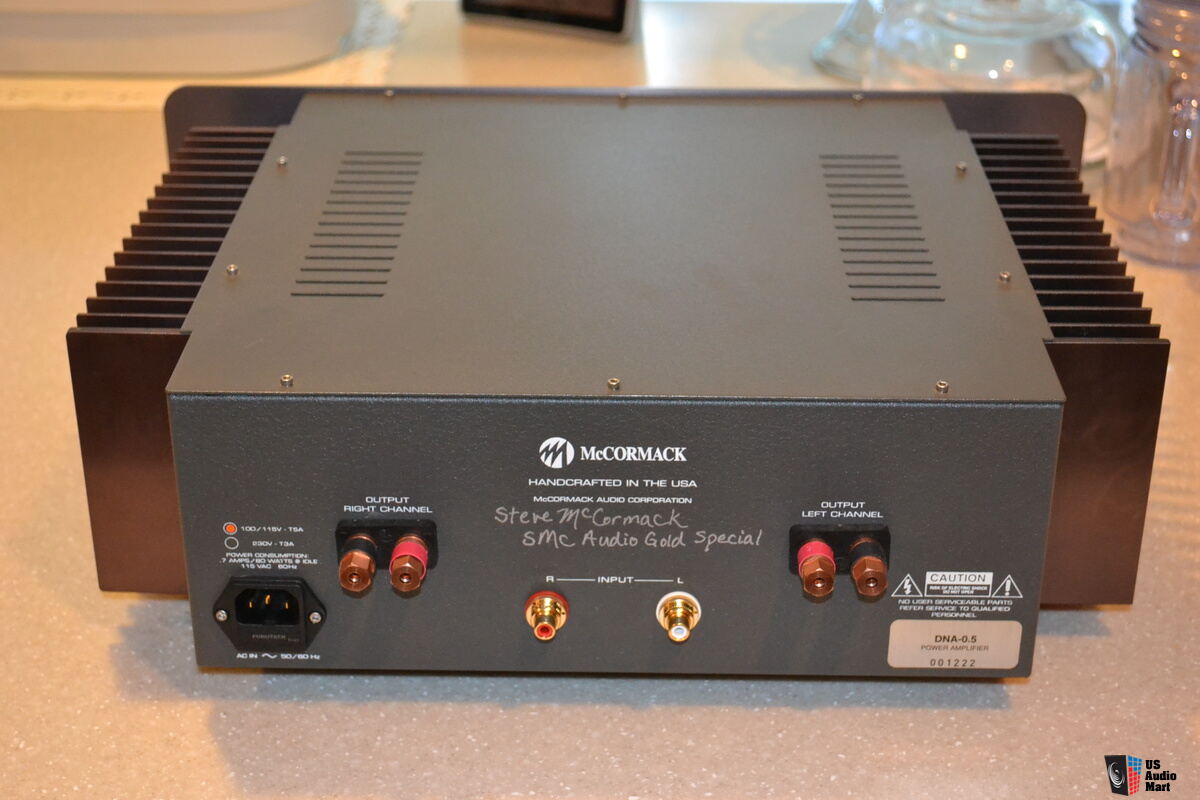 McCormack / SMc Audio DNA 0.5 Amp w/ Gold Revision modifications Photo ...
