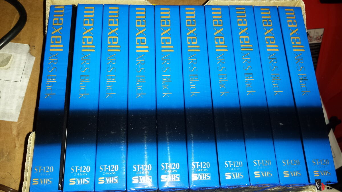 Maxell S VHS Tapes Photo #1059916 - US Audio Mart
