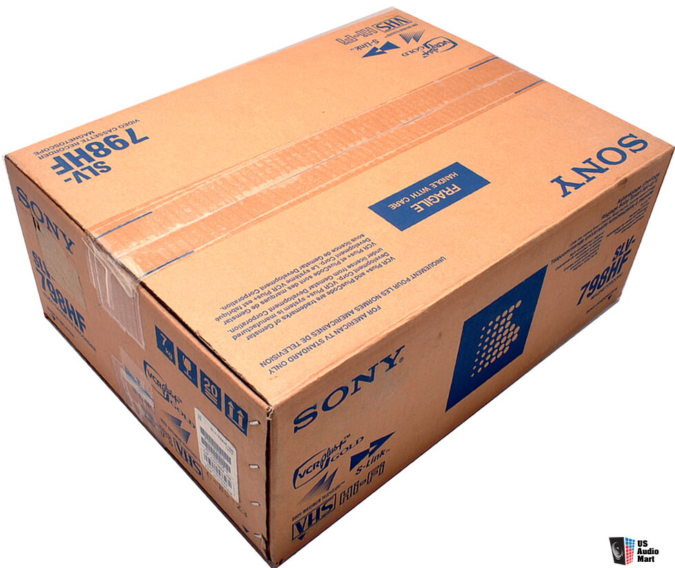 NOS IN SEALED BOX Sony SLV-798HF 4 Head Hi-Fi Stereo VCR VHS Video Tape ...