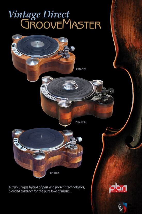 PBN Audio, GrooveMaster Vintage Direct DP3, Maple, with SME 4.5i ...