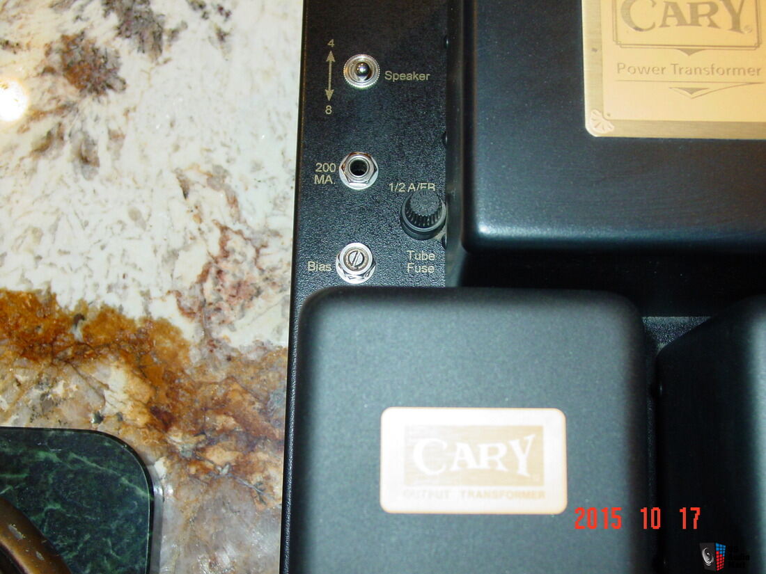 Cary Audio Design CAD-808 (Rocket 88R - "R" Version) Stereo Tube ...