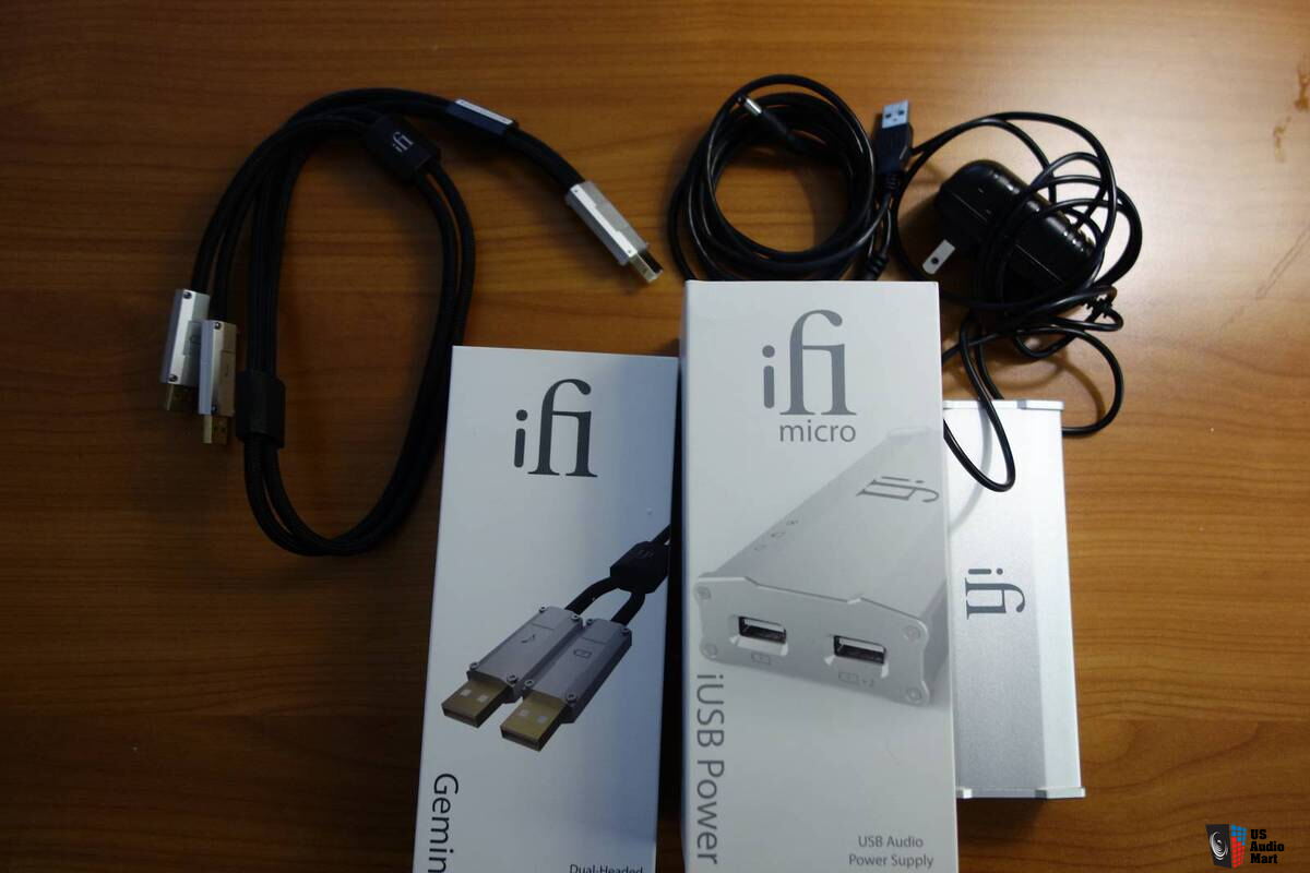 iFi power + Gemini cable set For Sale - Canuck Audio Mart