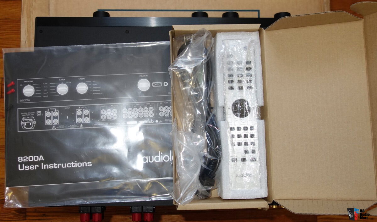 Audiolab 8200A Integrated Amplifier with Remote Photo #1080104 - US ...