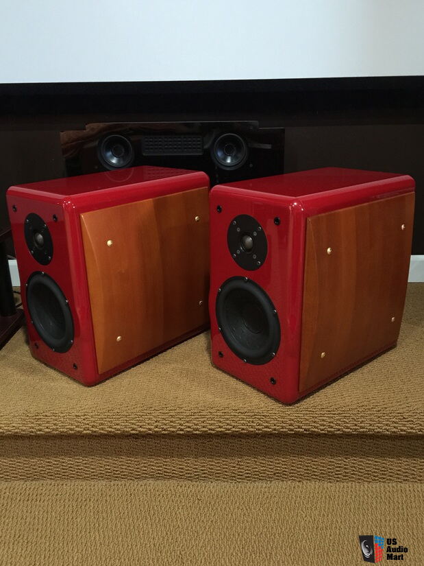 Usher Compass X-719 Speakers Great Condition, Custom Red Color Photo ...