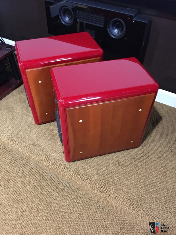 Usher Compass X-719 Speakers Great Condition, Custom Red Color Photo ...