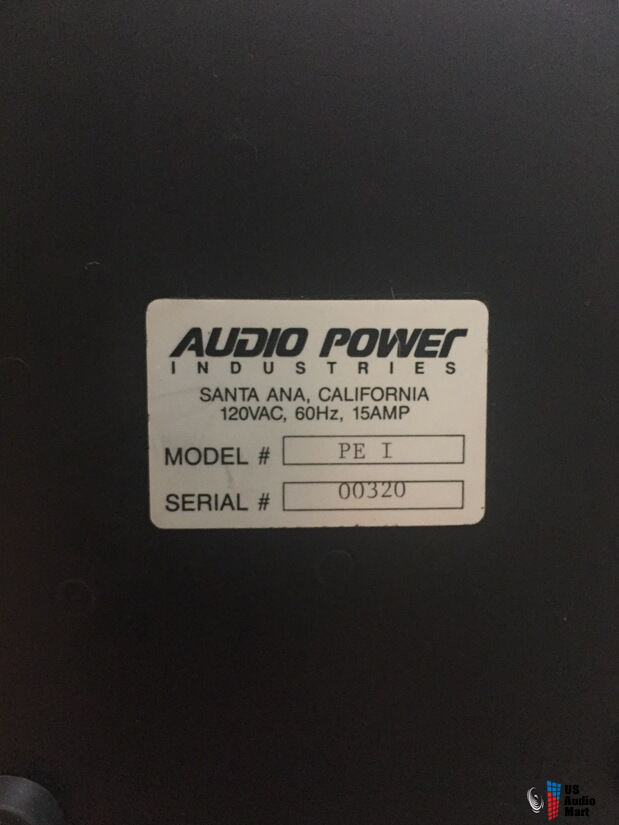 Audio Power Industries - Power Enhancer PE1 Photo #1085377 - US Audio Mart