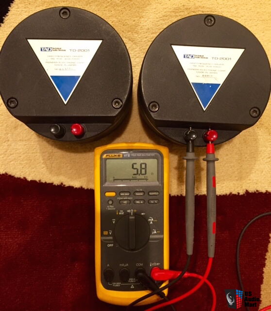 Pair TAD TD-2001 TD2001 for Exclusive 2251 2252 Speaker ***Nice Photo ...