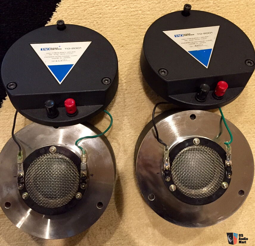 Pair TAD TD-2001 TD2001 for Exclusive 2251 2252 Speaker ***Nice Photo ...
