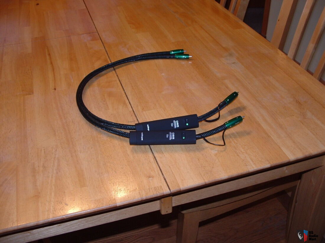 audioquest earth interconnect 3/4 meter pair with DBS system Photo ...