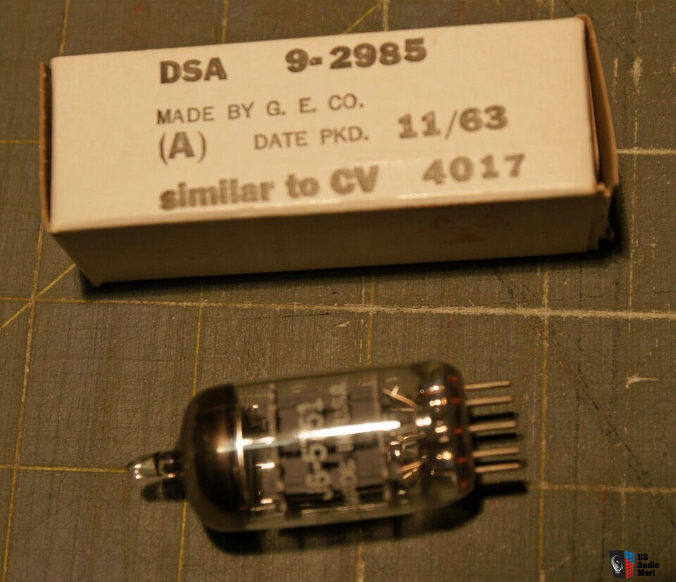 GE JG 5751 tube NOS original box Mil Spec Photo #1093914 - UK Audio Mart