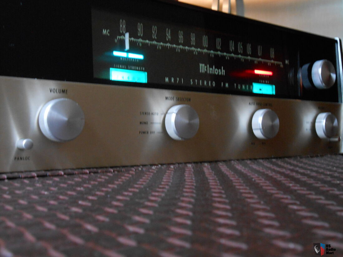 Mcintosh MR-71 FM Tube Tuner For Sale - US Audio Mart