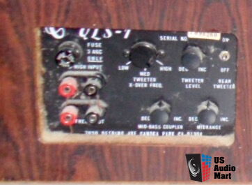 Infinity QLS-1 speakers Photo #1099697 - Canuck Audio Mart