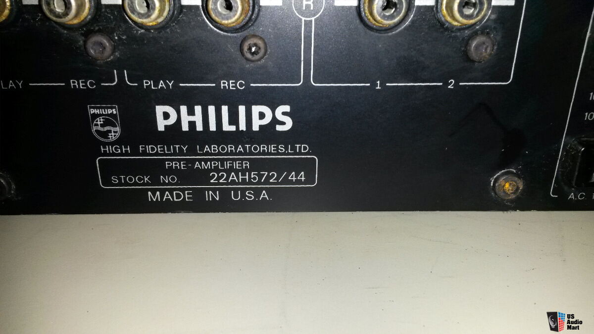 Phillips Ah 572 lab sereis pre amp Photo #1102036 - US Audio Mart