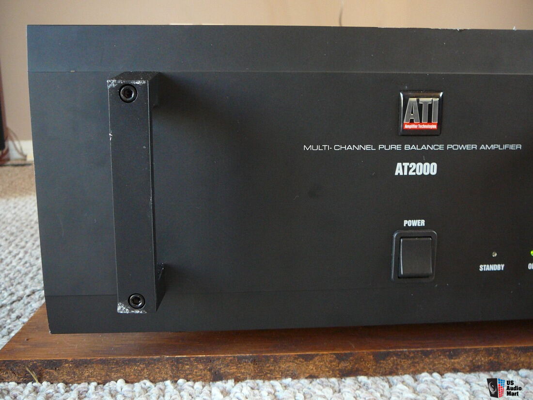 ATI Amplfier AT 2000 ATI AT 2007 7 Channel Amp 7 X 200 WPC Photo ...