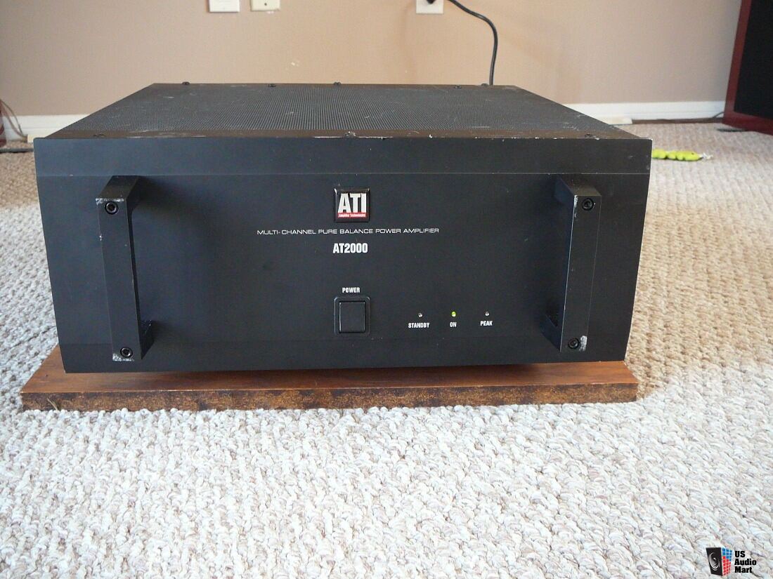ATI Amplfier AT 2000 ATI AT 2007 7 Channel Amp 7 X 200 WPC Photo ...