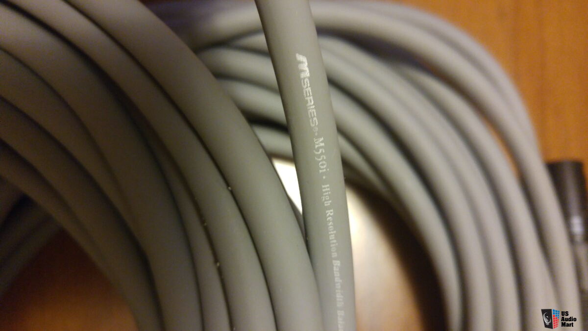 Monster Cable M550i XLR audiophile cable "NEW Photo #1111152 - Canuck ...