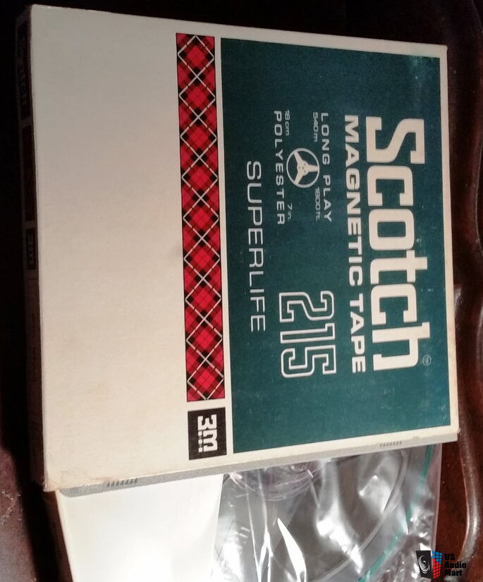 7 inch reels of tape For Sale - US Audio Mart