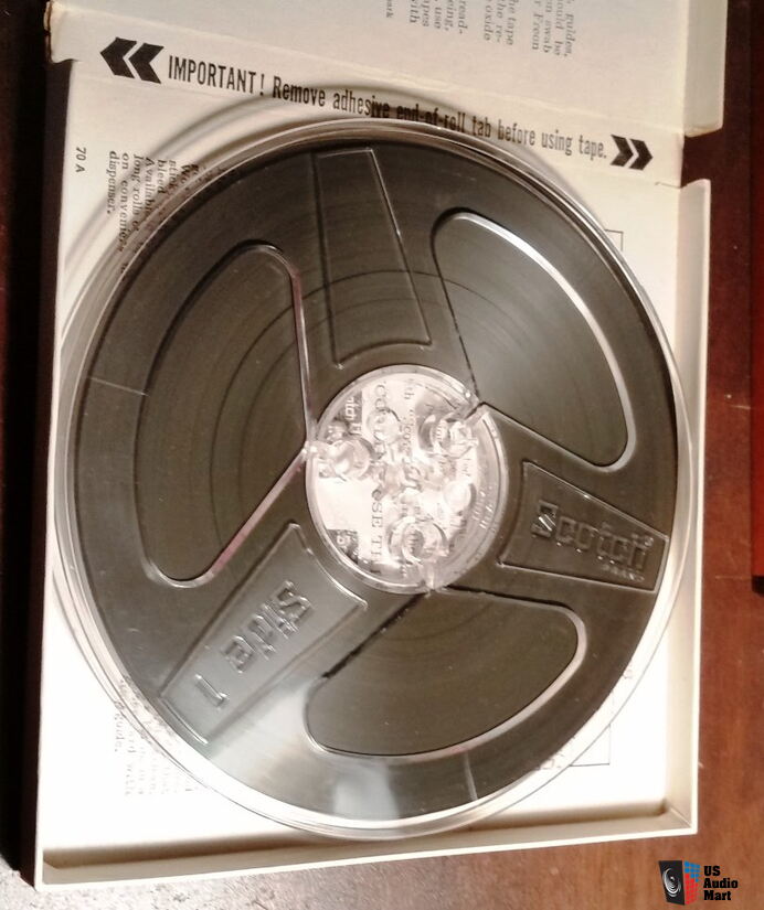 7 inch reels of tape Photo #1111825 - US Audio Mart